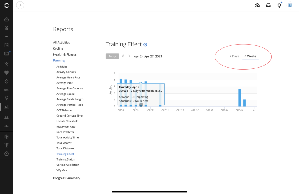 Using the Garmin Connect Website- Activity Dashboard- Reports Part 2 ...